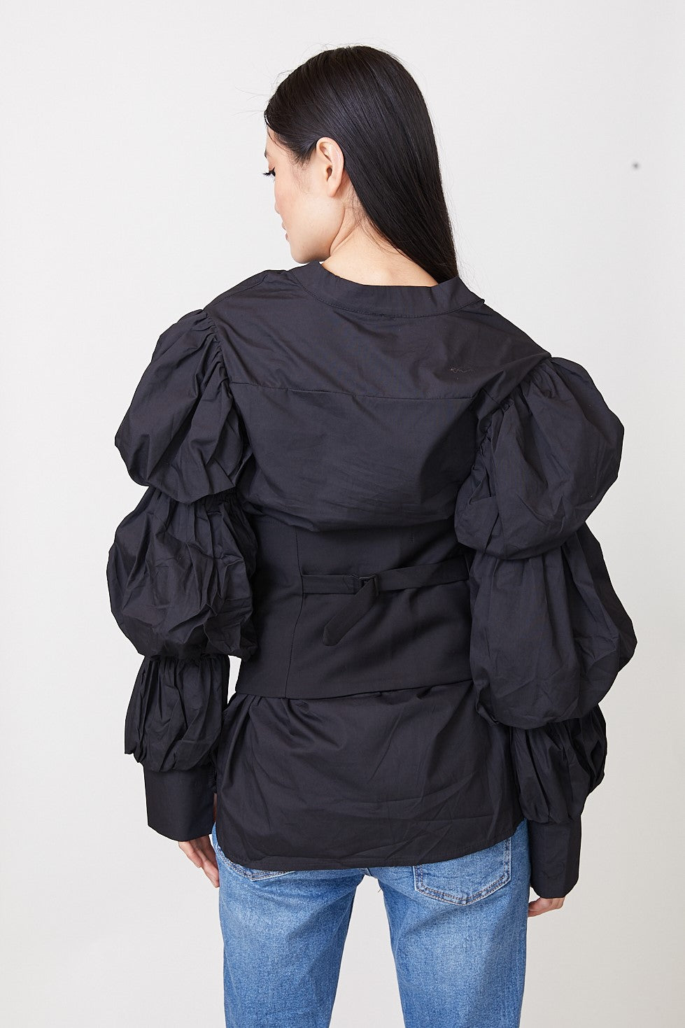 MARIE SLEEVE WHITE SHIRT – Runway Secrets